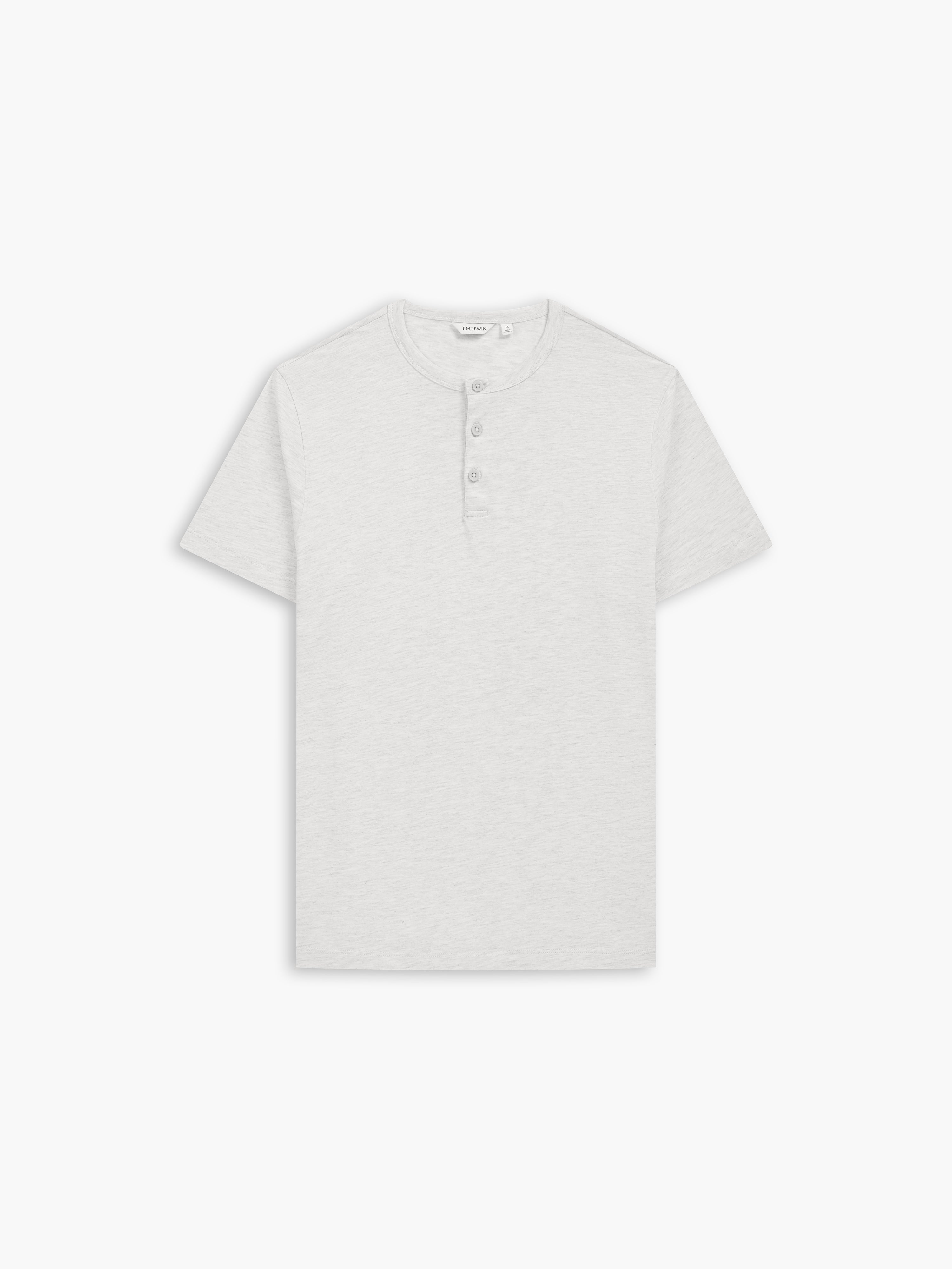 The Short Sleeve Henley – T.M.Lewin