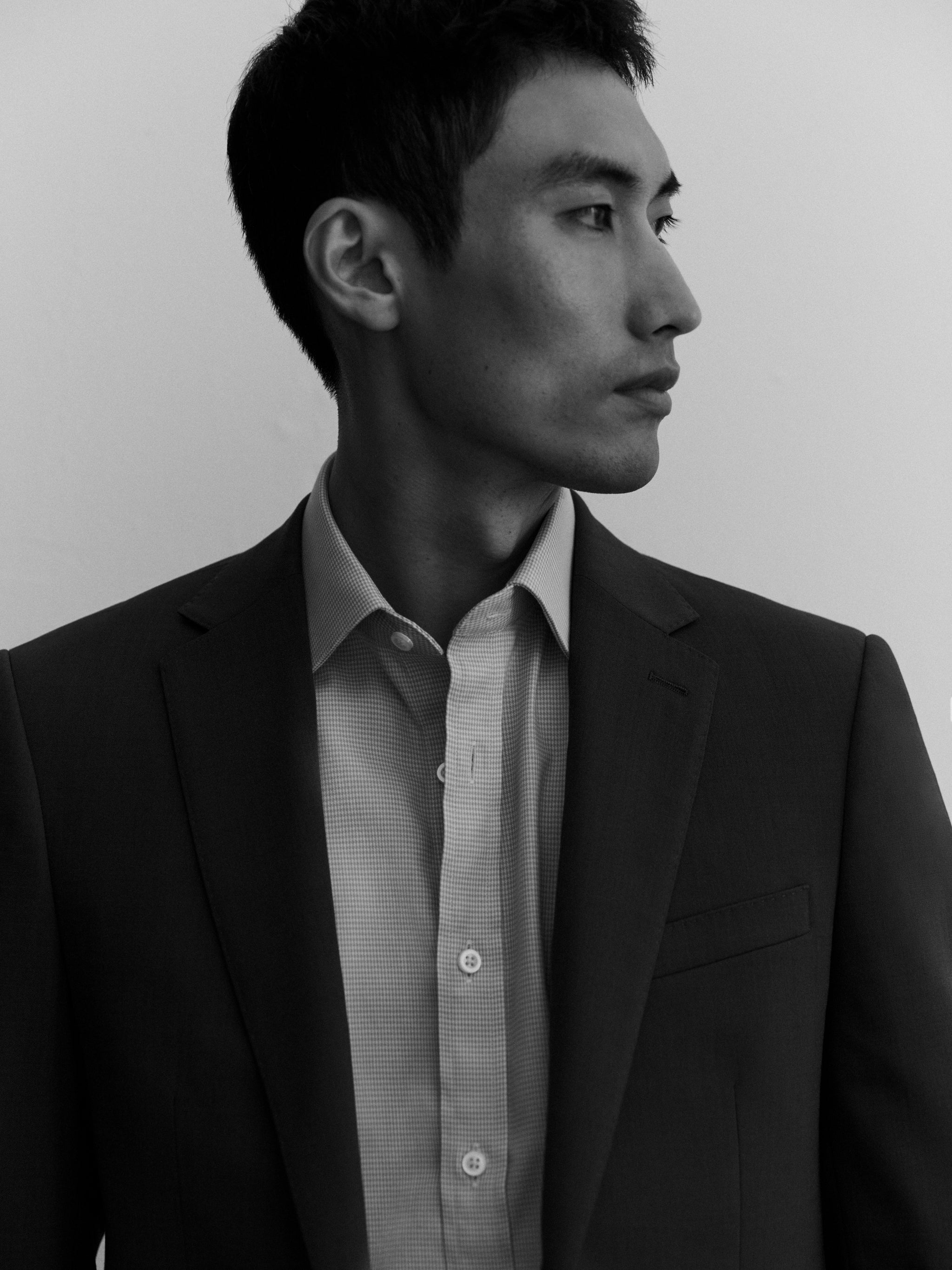 Adam Essentials Slim Fit Denim Blue Jacket