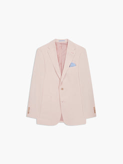 Archer Linen-Blend Slim Pink Suit Jacket – T.M.Lewin