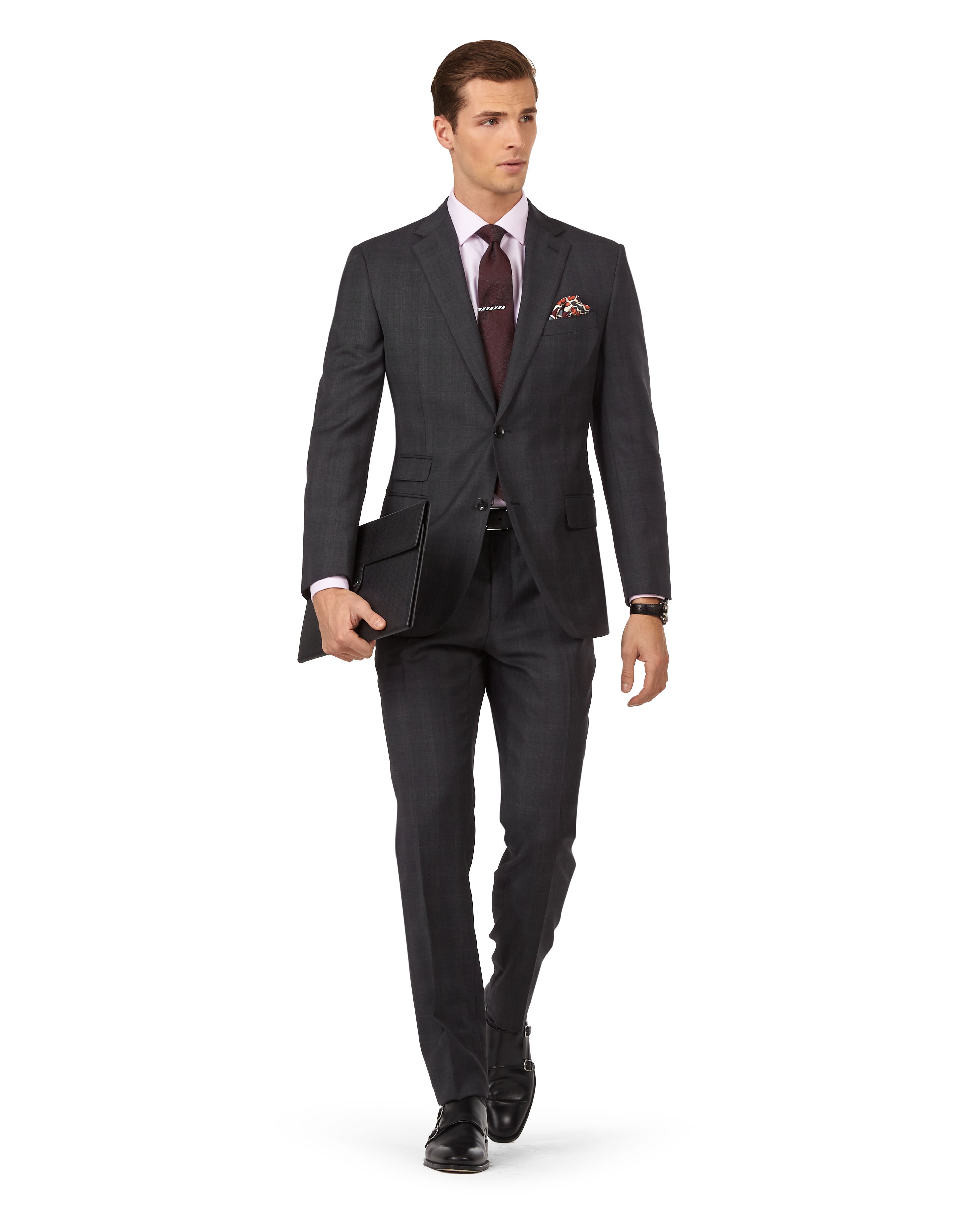 The Telegraph Regular Fit Grey Suit Jacket – T.M.Lewin
