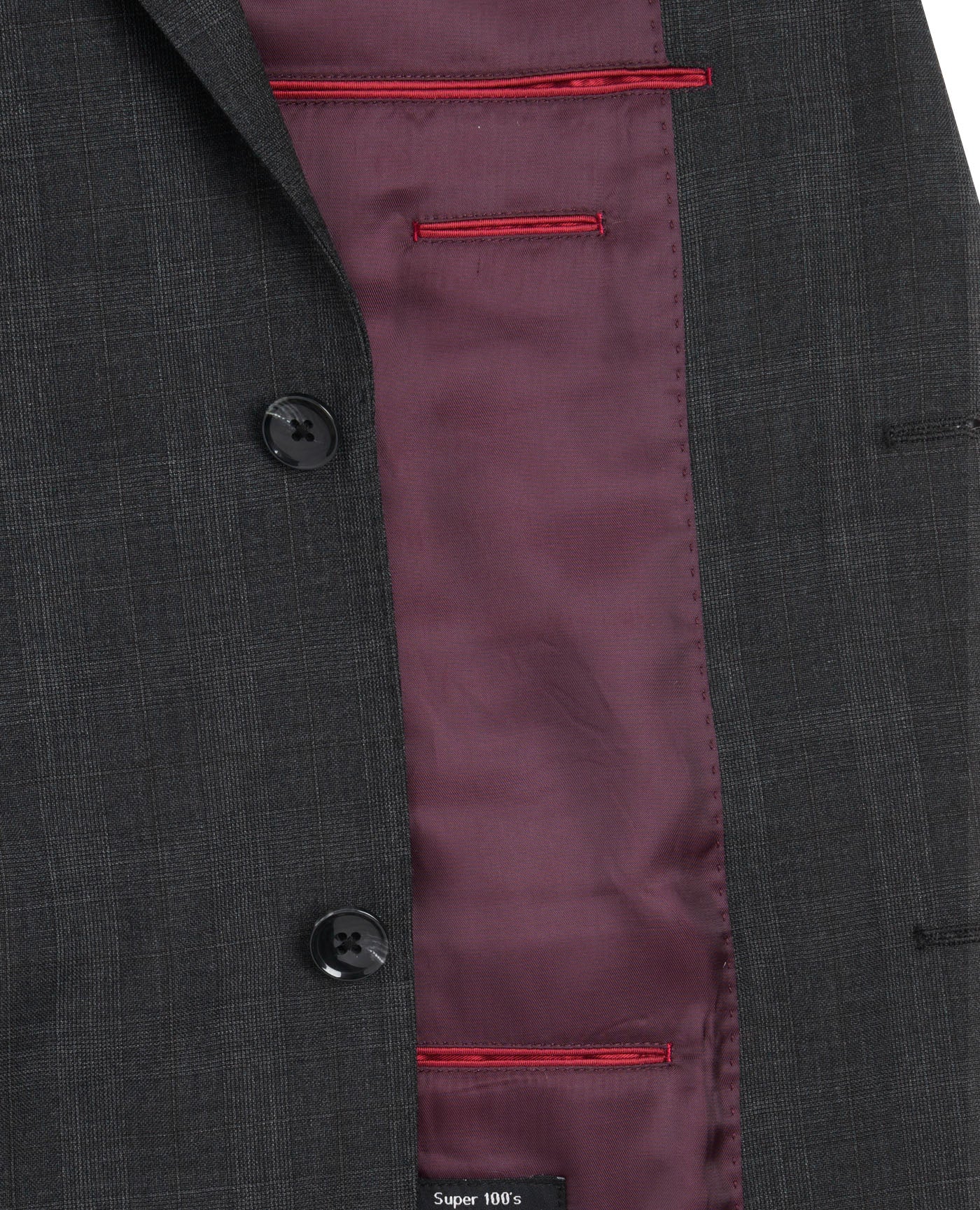 The Telegraph Regular Fit Grey Suit Jacket – T.M.Lewin