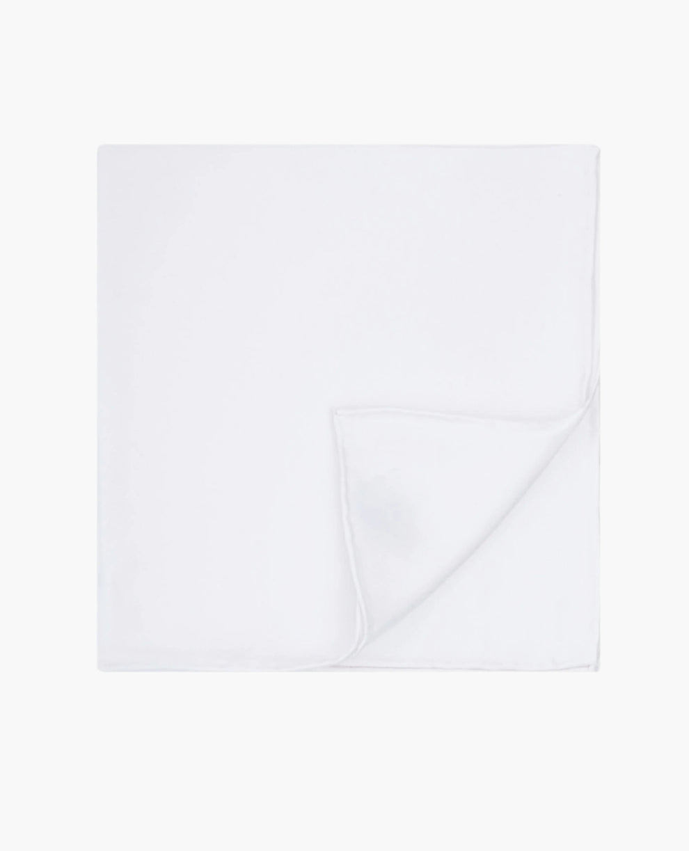 White Silk Pocket Square – tmlewinuk